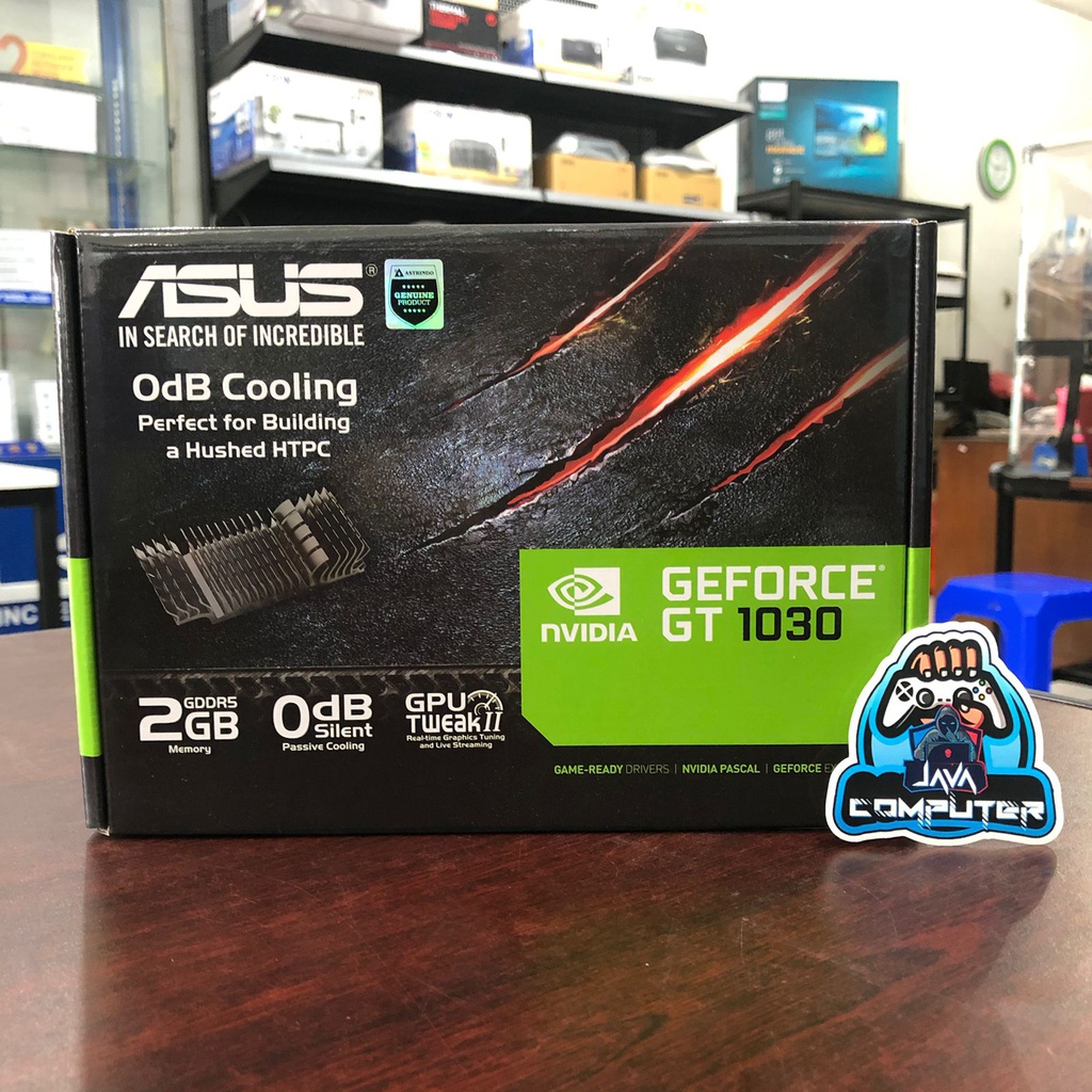 ASUS GeForce GT 1030 2GB GDDR5 Low Profile Graphics Card | atelier-yuwa ...